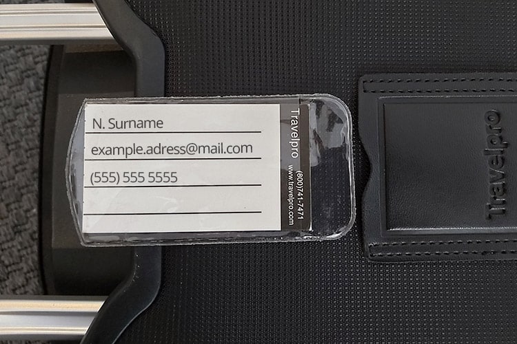  Guide What Information To Write On Luggage Tags CJ